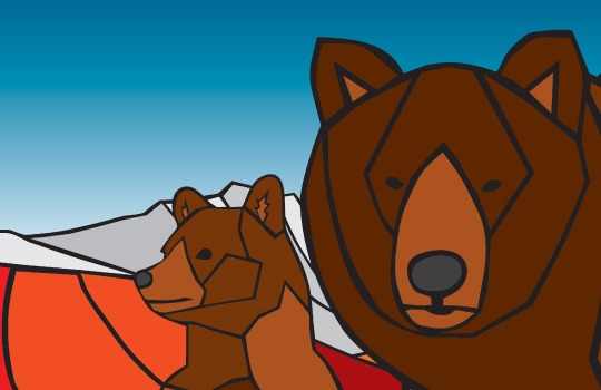 Old Man Mountain with Great Mother Bear - Indigenous Public Art