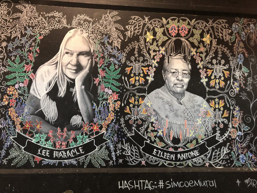 Simcoe Mural - Indigenous Public Art